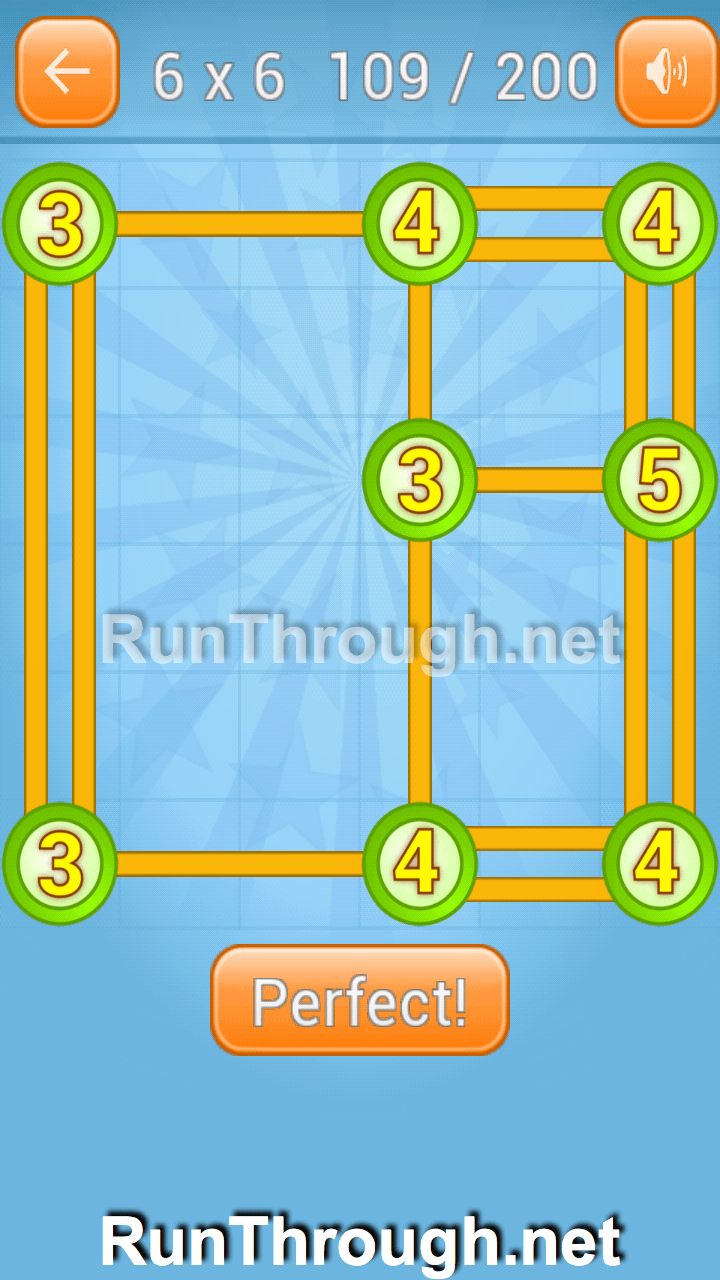 Linky Dots Walkthrough 6x6 Levels 101-120 - RunThrough
